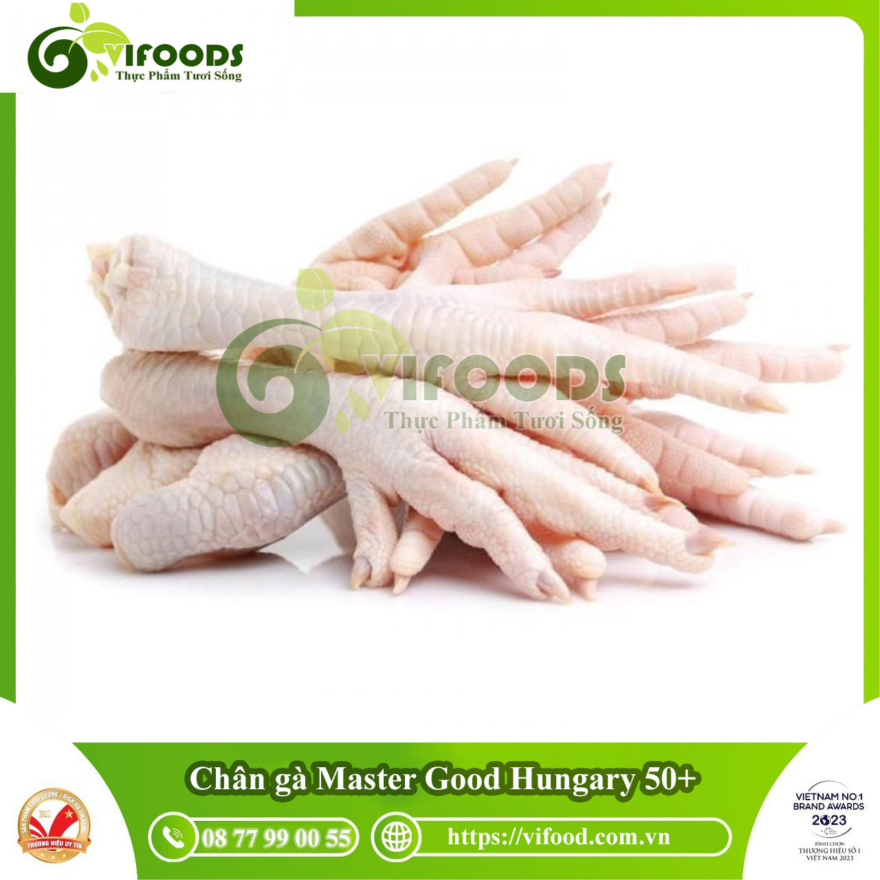 Chân gà Master Good Hungary 50+
